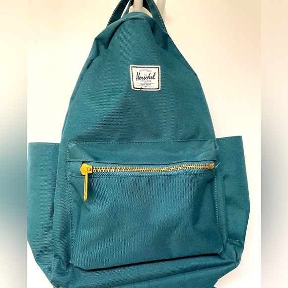 Herschel Supply Company | Bags | Herschel Green Backpack With Redwhite ...